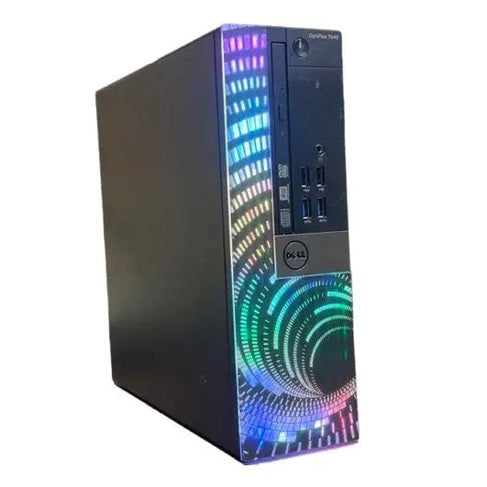 Refurbished (Good) Tower Customized RGB Lights Computer Intel Core i5 ...